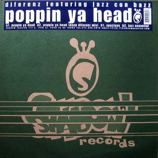 Poppin Ya Head by Diferenz Featuring Jazz Con Bazz – Record Selector