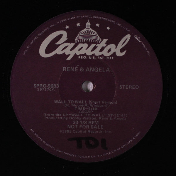 Wall To Wall by René & Angela – Record Selector