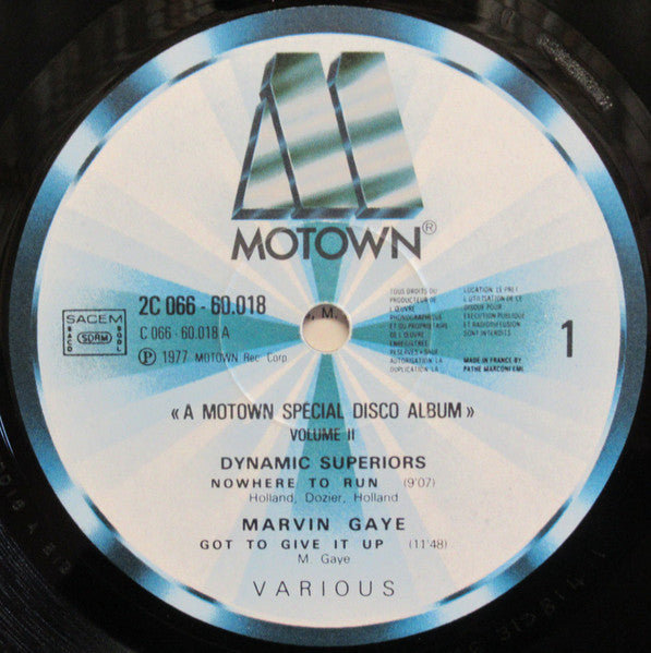 A Motown Special Disco Album Volume 2 by Various – Record Selector