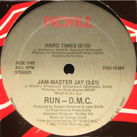 Hard Times / Jam-Master Jay by Run-DMC – Record Selector