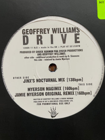 Drive by Geoffrey Williams – Record Selector