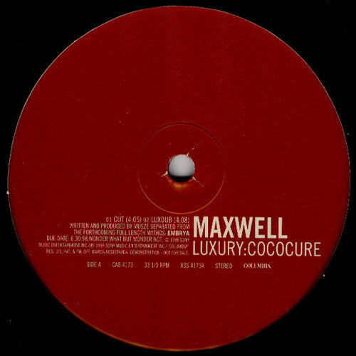 Luxury:Cococure by Maxwell – Record Selector