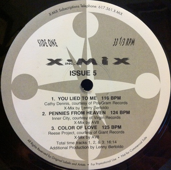 X-Mix Issue Five by Various – Record Selector