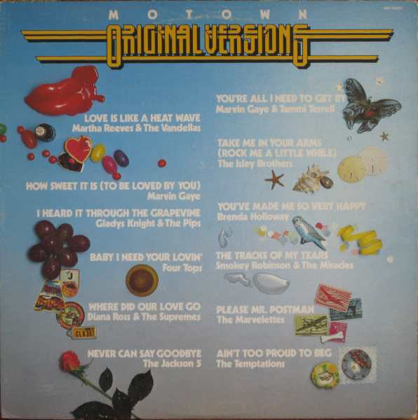 Motown Original Versions by Various – Record Selector
