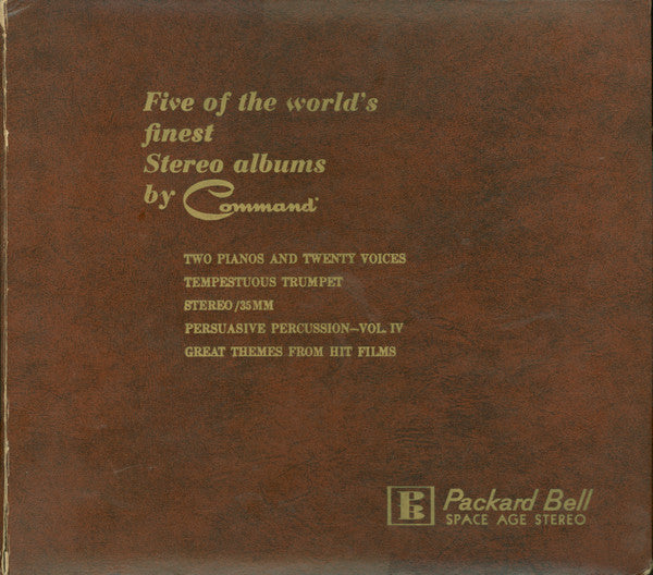 Packard Bell Space Age Stereo: Five Of The World's Finest Stereo Albums ...