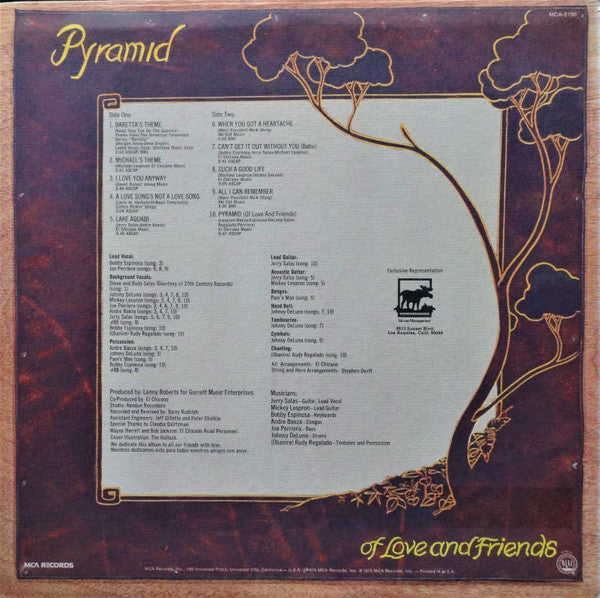 Pyramid Of Love And Friends by El Chicano – Record Selector