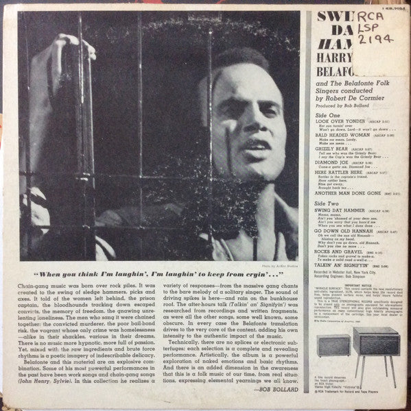 Swing Dat Hammer by Harry Belafonte And Belafonte Folk Singers, The ...