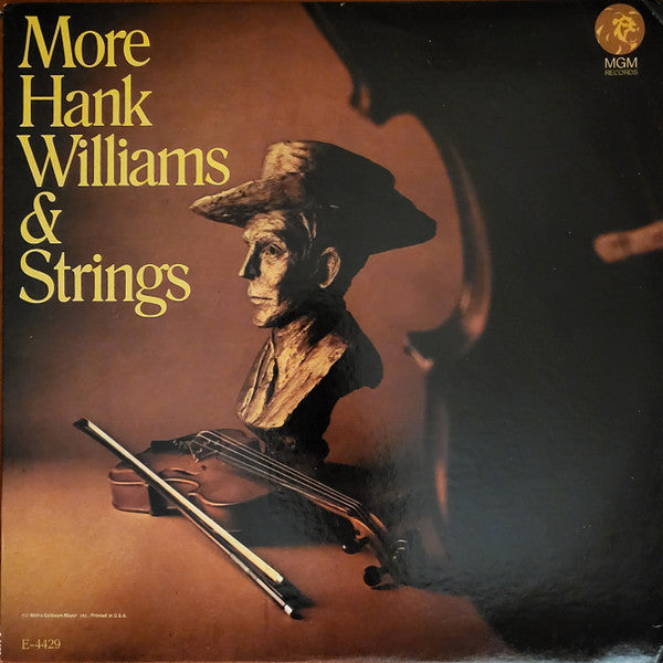 More Hank Williams And Strings by Hank Williams – Record Selector