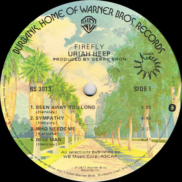 Firefly by Uriah Heep – Record Selector